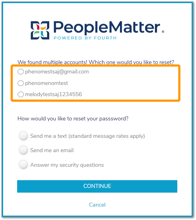 PeopleMatter: Log into PeopleMatter (forgot Username/Password ...