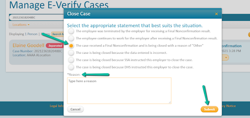 PeopleMatter: E-Verify: How do I process a Tentative Nonconfirmation ...