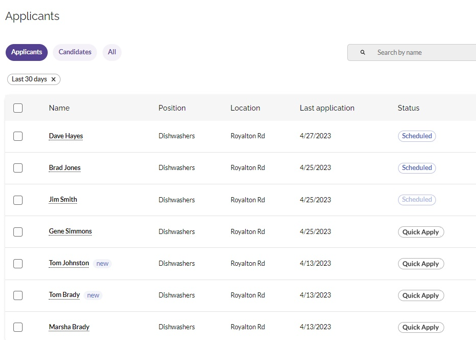 PeopleMatter: Quick Apply – PeopleMatter