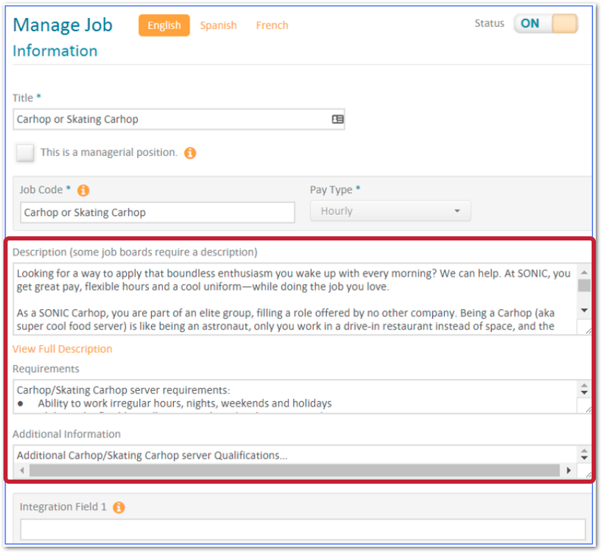 PeopleMatter: Edit Job Descriptions – PeopleMatter